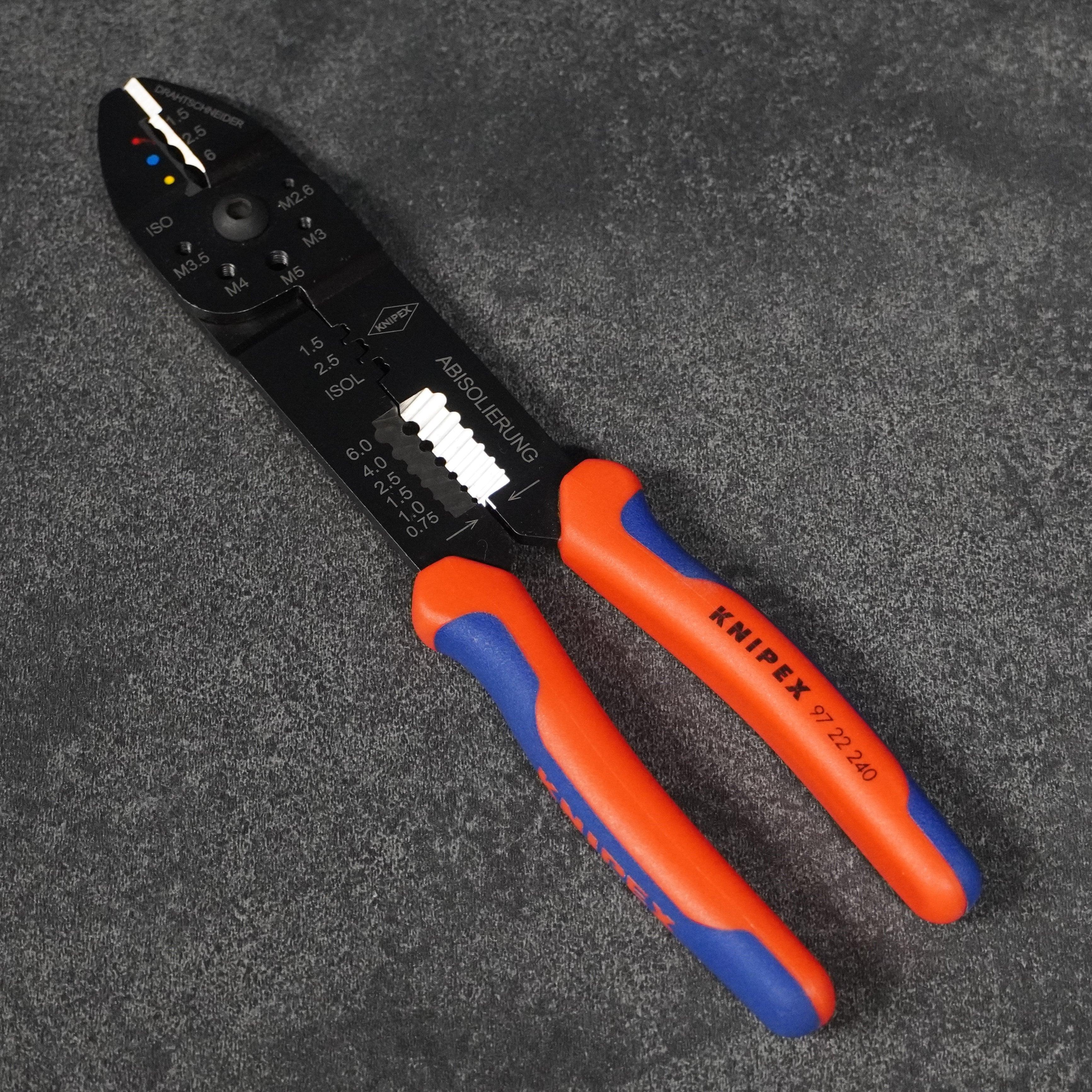 Multifunctional Wire Stripping, Crimping, and Cutting Tool for Various ...